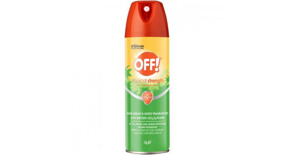 Off!® Tropical Strength Insect Repellent Aerosol Spray 150g