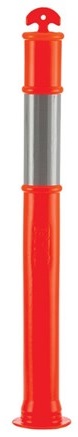 Orange Hi-Vis Bollard STEM ONLY - PACK OF 3