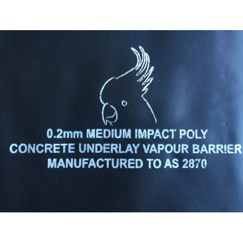 Medium Impact Builders Film 4m x 50m x 200um (AS2870)