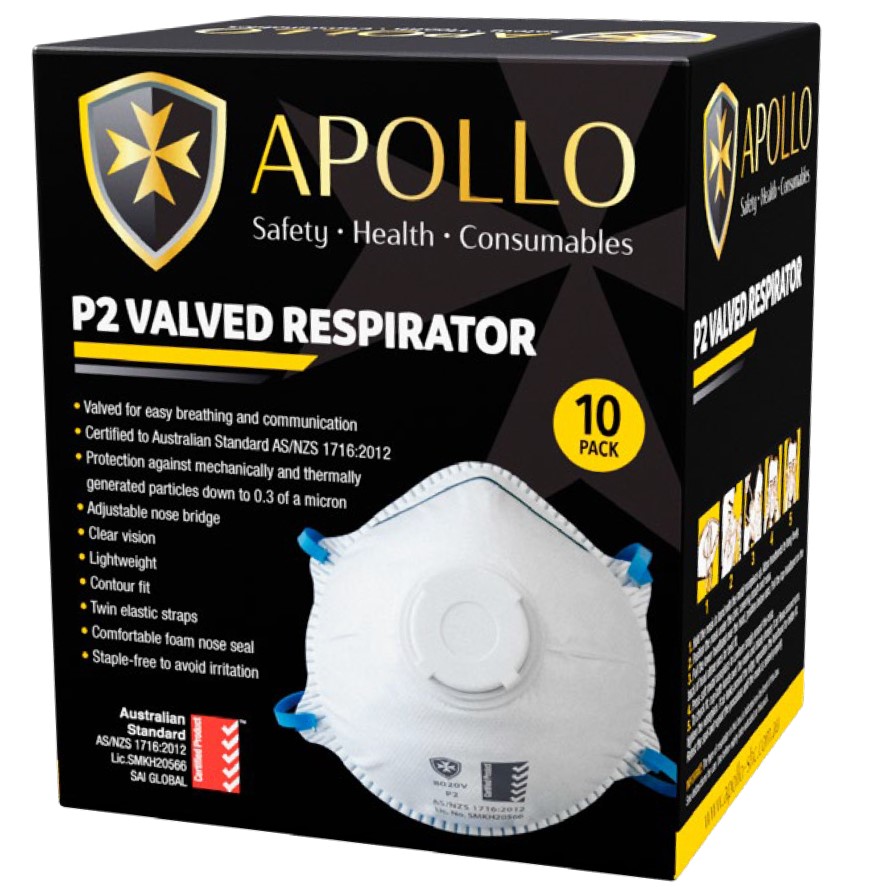 Apollo P2 Valved Respirator