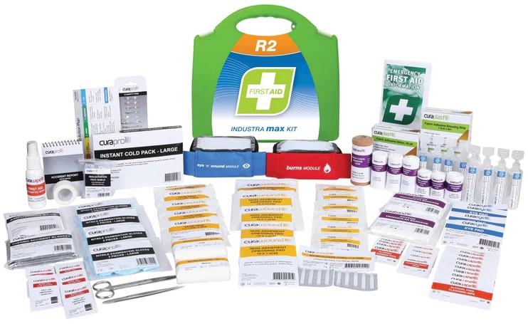 R2 Industra Max First Aid Kit - Plastic Portable