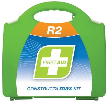 R2 Constructa Max First Aid Kit - Plastic Portable