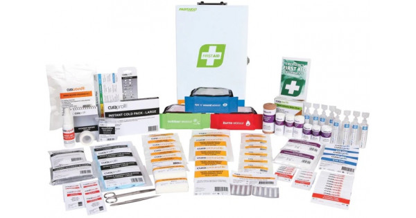 R2 Response Plus First Aid Kit - Metal Wall Mount