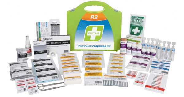 R2 Workplace Response First Aid Kit - Plastic Portable