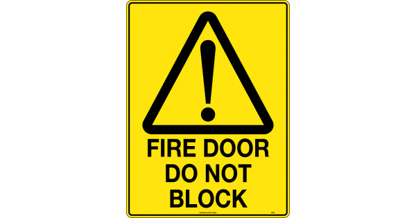 Fire Door Do Not Block