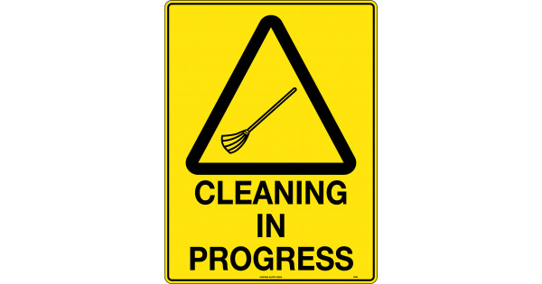 Cleaning In Progress