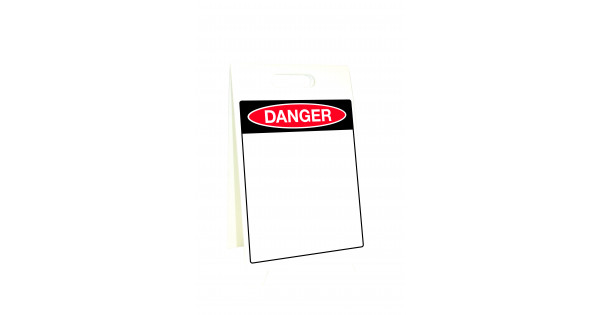 Corflute Sign Stand - Danger Custom