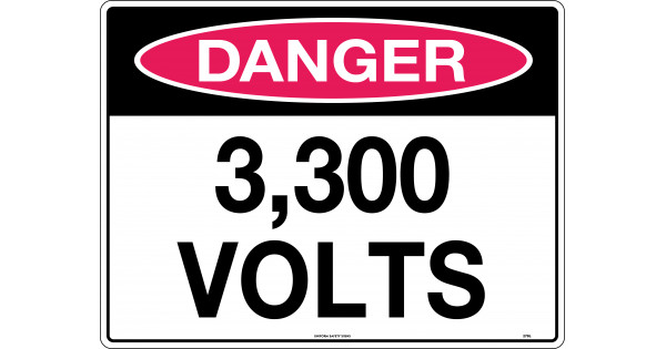 Danger - 3300 Volts