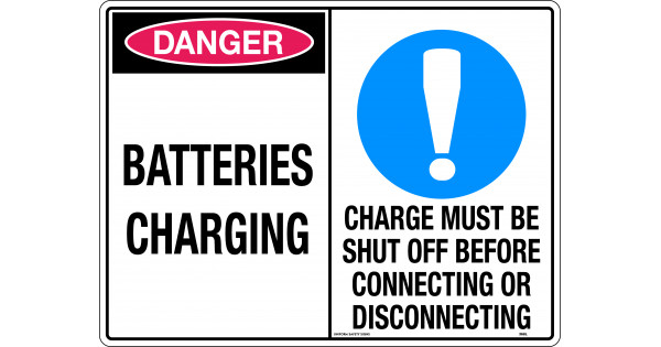 Batteries Charging/Charge Must Be Shut Off