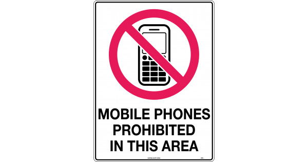 Mobile Phones Prohibited In This Area
